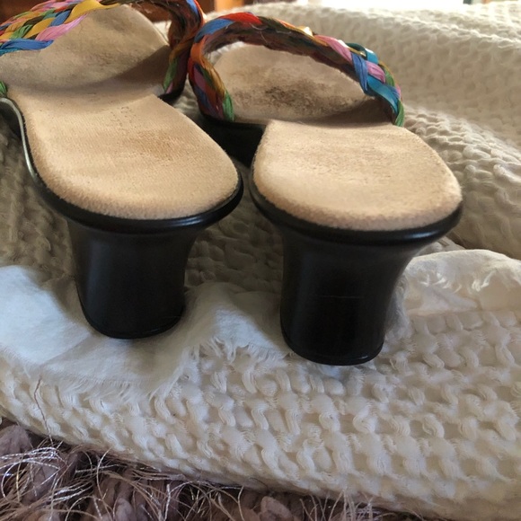 Shoes | Italian Makers Rattan Style Weave Sandals | Poshmark